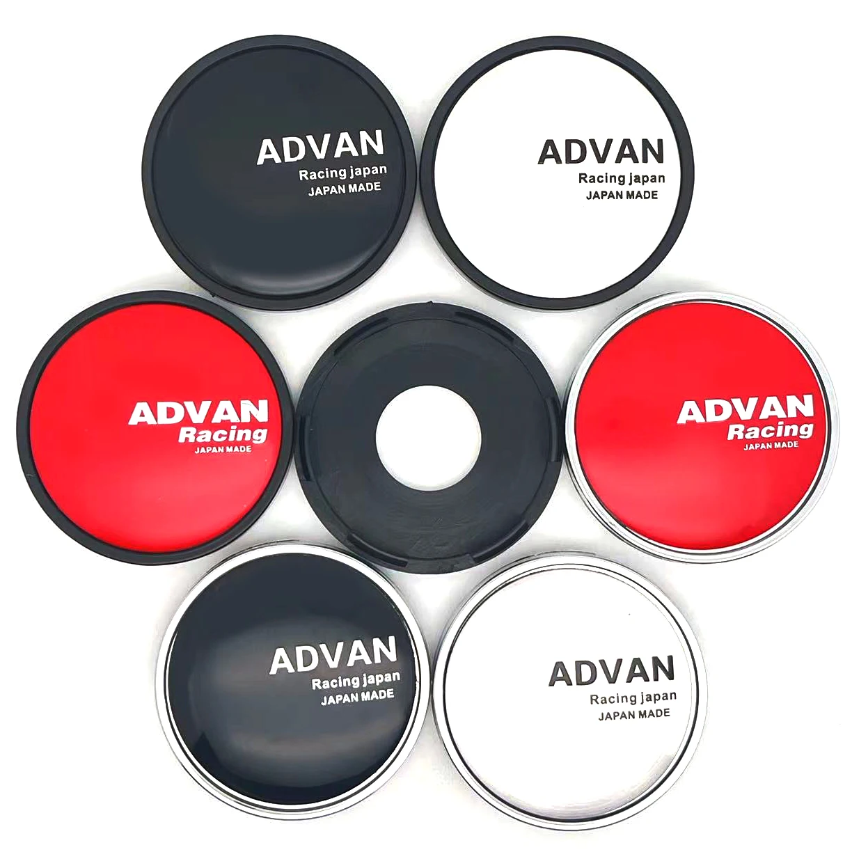 4PCS-Lot-63MM-3color-Car-Wheel-Center-Hub-Caps-for-ADVAN-Racing-Logo ...