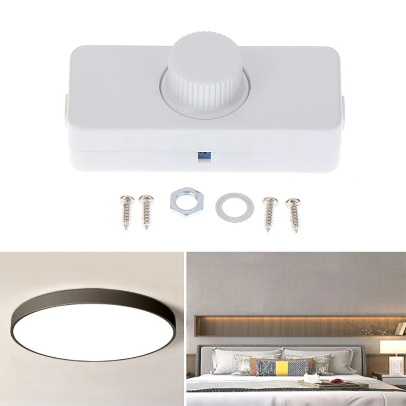 220-240V-AC-3-100W-Dimmer-Switch-Adjust-Light-Dimmable-Rotated-For ...