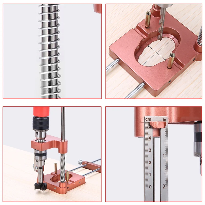 Fúró Lokátor All Metal Punch Locator Skálával Állítható Precíziós ...