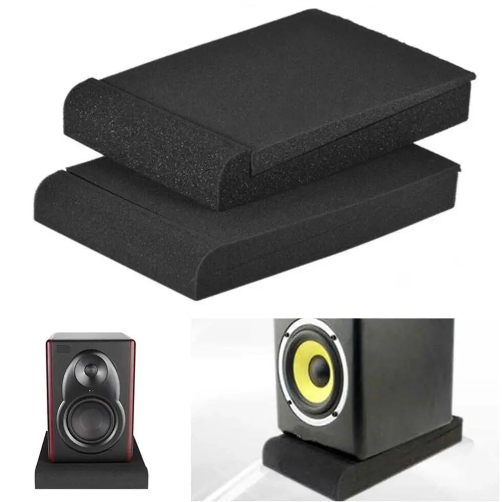 1Set-Studio-Monitor-Speaker-Acoustic-Foam-Isolator-Pads-Anti-shock-Anti ...