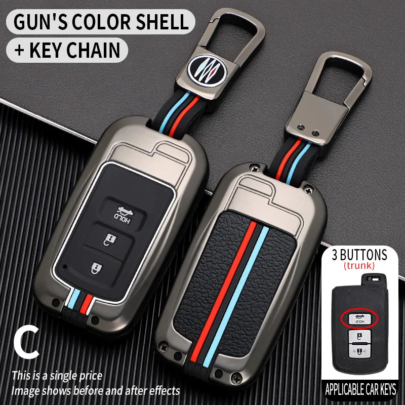 2-3-4-Button-Car-Key-Case-for-Toyota-Prius-30-Alpha-Aqua-Land-Cruiser ...