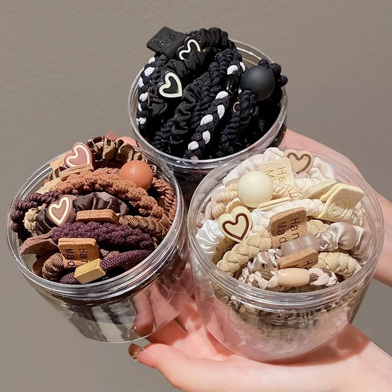 10-unids-set-bandas-elasticas-pelo-para-mujeres-coles-para-el-pelo ...