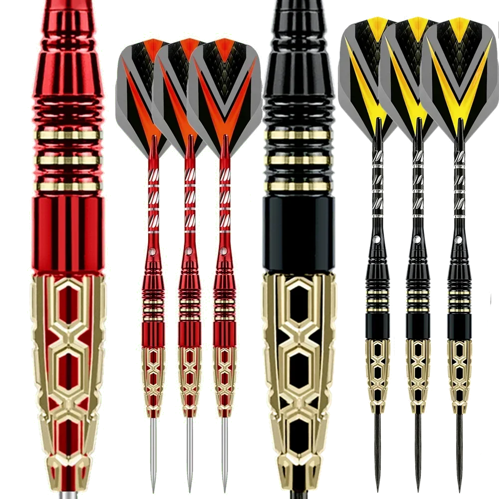 3pcs Professional Dart Set 23 Grams Metal Steel Tip Precision Engraved ...
