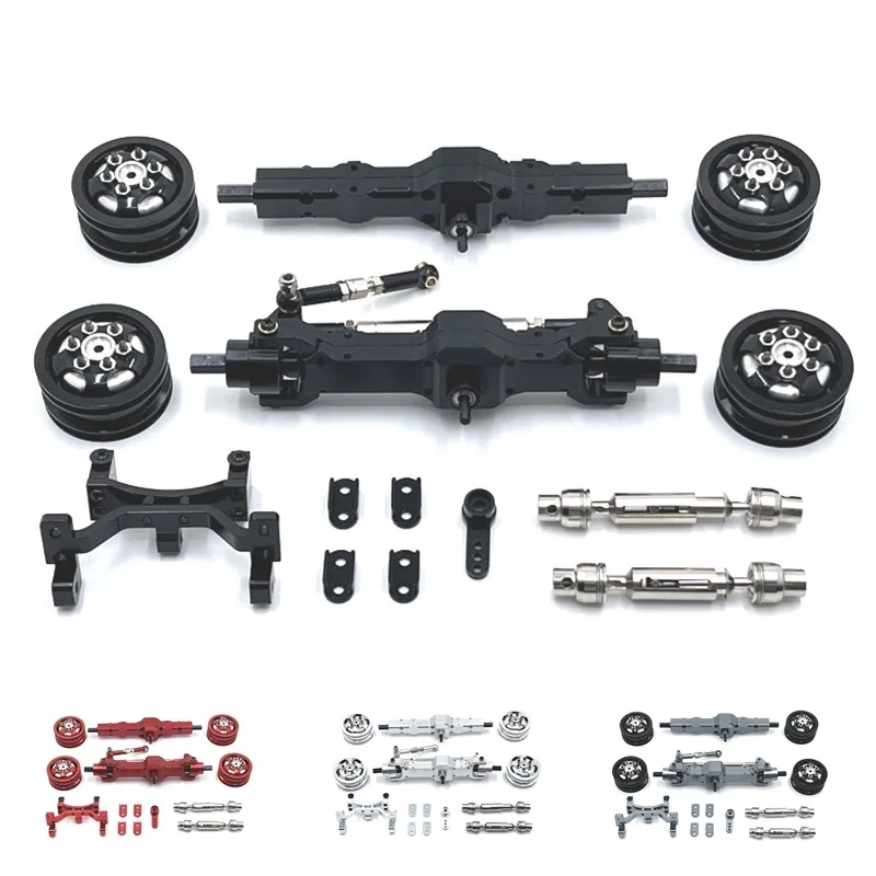 WPL-C74-Metal-Front-and-Rear-Axle-Link-Rod-Pull-Rod-Mount-Drive-Shaft ...