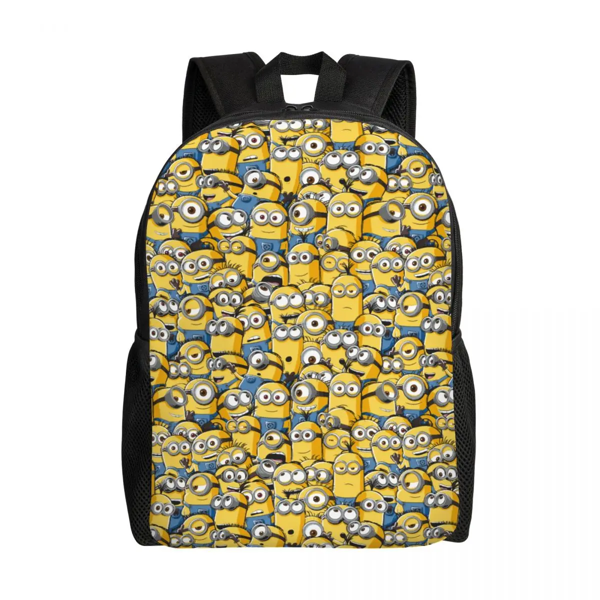 Custom-Minions-Anime-Backpack-Women-Men-Casual-Bookbag-for-College ...