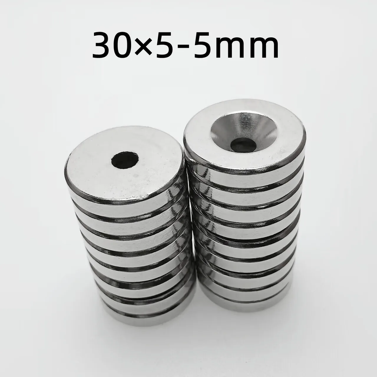 Im-n-fuerte-N35-de-neodimio-avellanado-im-n-permanente-NdFeB-de-30x5mm ...