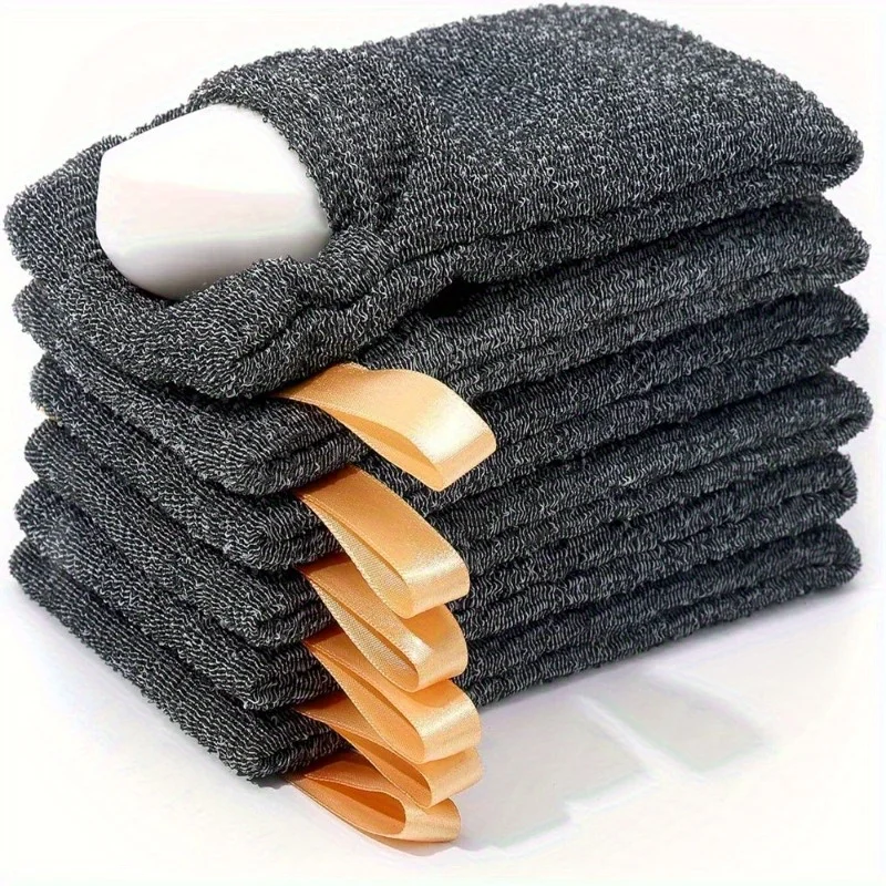 2PCS Soap Bags, Gentle and Rough, Soap Holder, Body Wash for Bathing ...