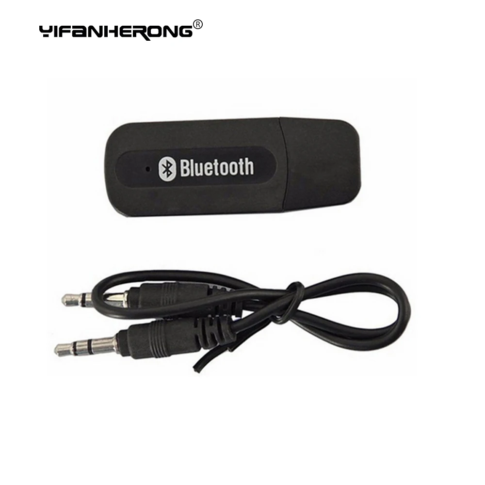USB Adapter Bluetooth-Compatible 3.5mm AUX Wireless Mini Music Receiver ...