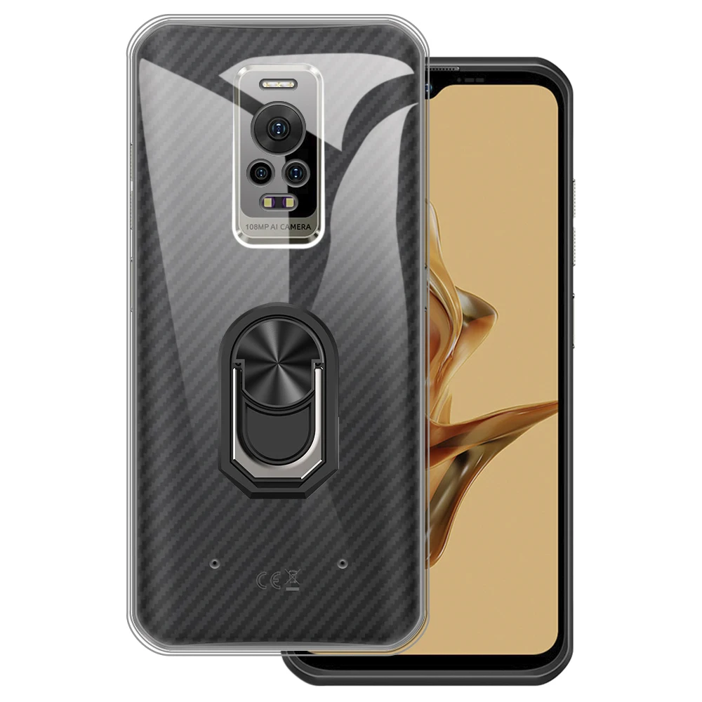 Luxury Shockproof Ring Holder For Ulefone Armor 17 Pro Case Soft ...
