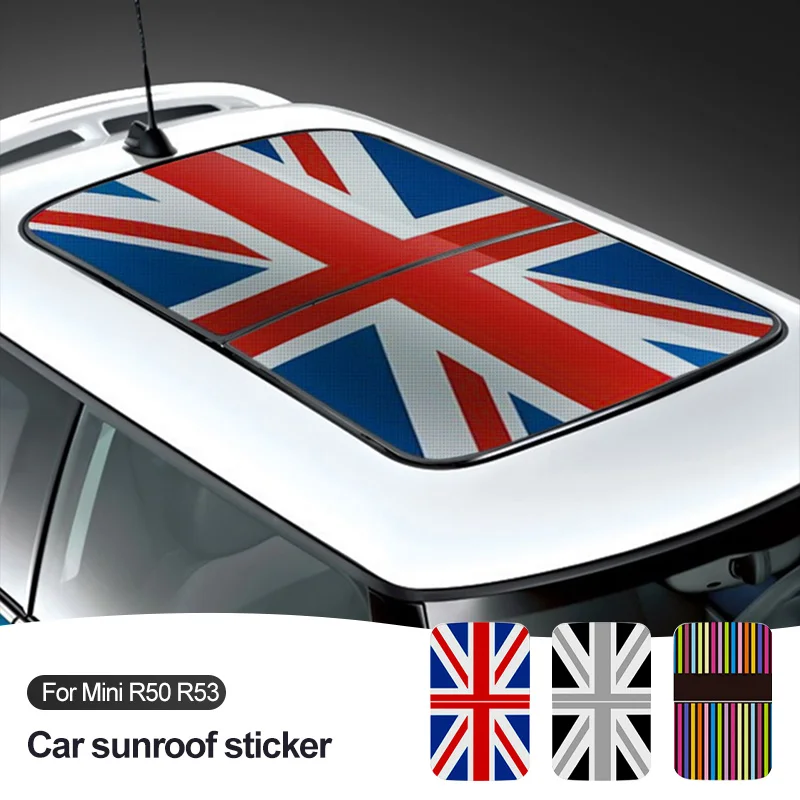 Car-Sunroof-Sticker-Shade-film-Roof-film-Creative-Union-Jack-Deco ...