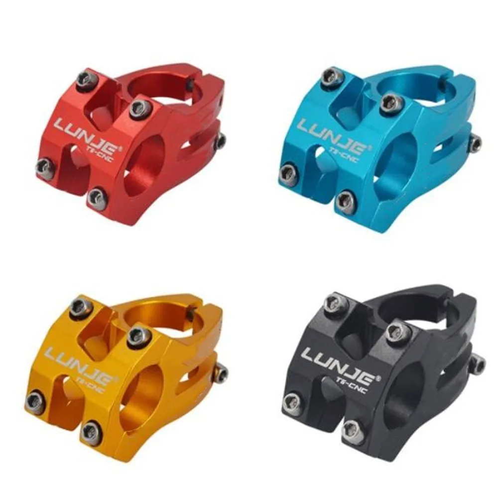 Bicycle-Short-Handlebar-Stem-25-4mm-Aluminum-Alloy-MTB-Bike-Rods-Fixed ...
