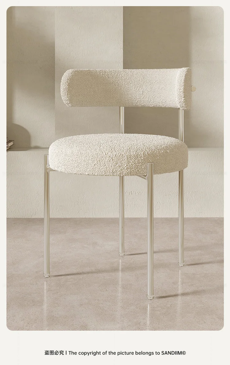 Ghế ăn uống hiện đại Nhà thiết kế Phong cách châu Âu Ghế Vanity Bàn làm ...