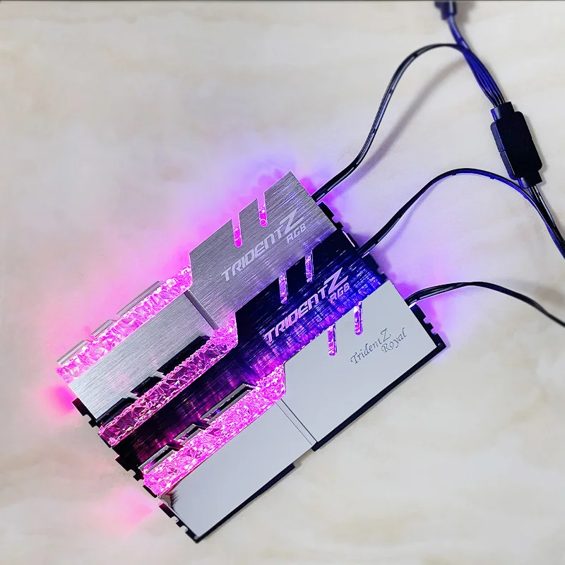 Memory-Universal-Vest-RGB-Lighting-Effect-Light-Guide-Strip-For-DDR3 ...