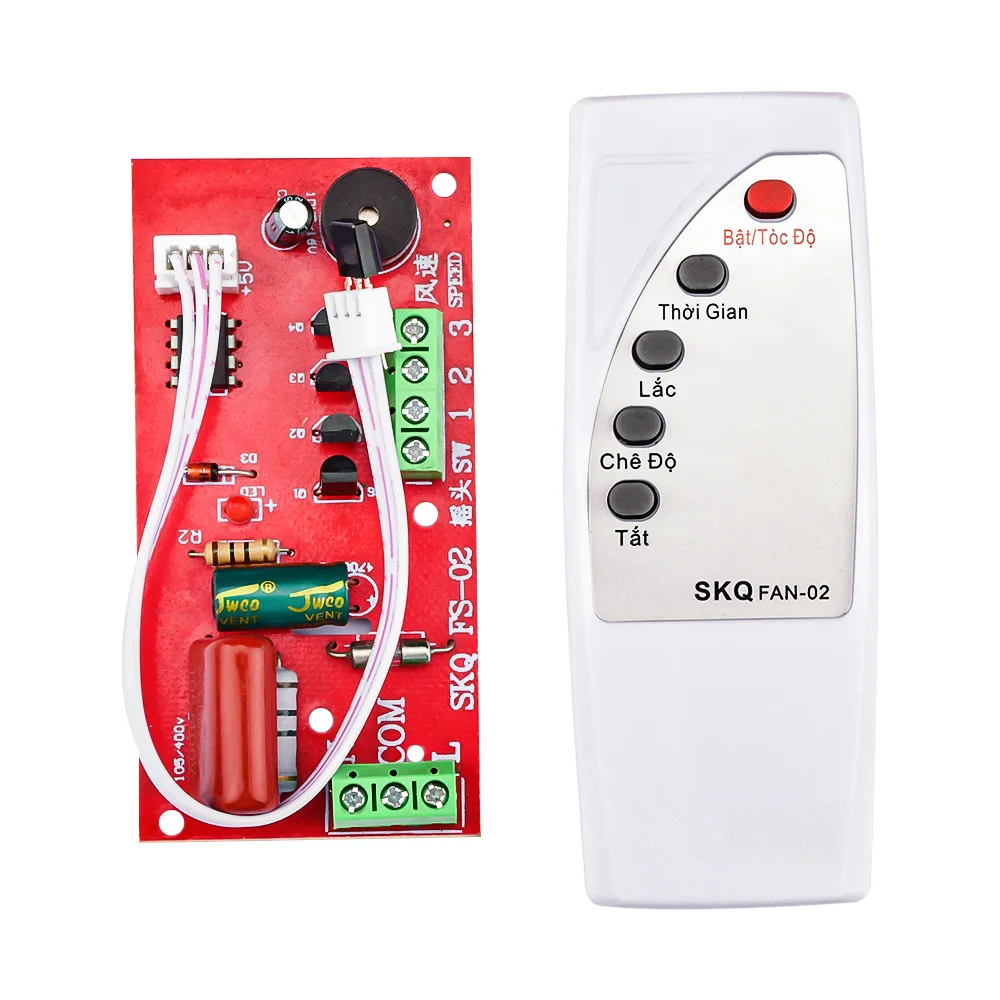 Universal Fan Remote Control Modification Board Mini Fan Circuit Board ...