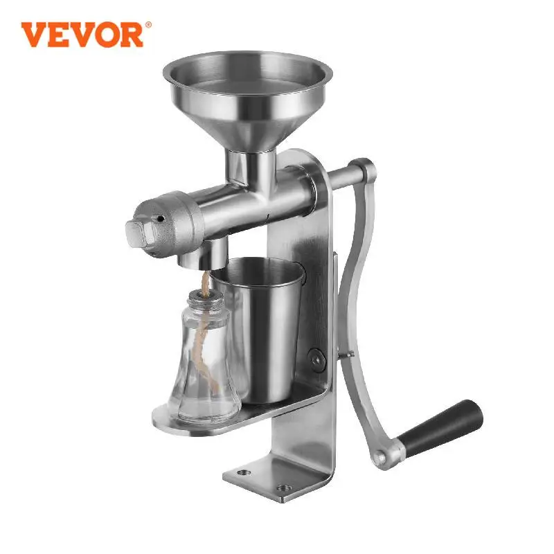 VEVOR-Manual-Oil-Press-Machine-Stainless-Steel-Oil-Extractor-Machine ...