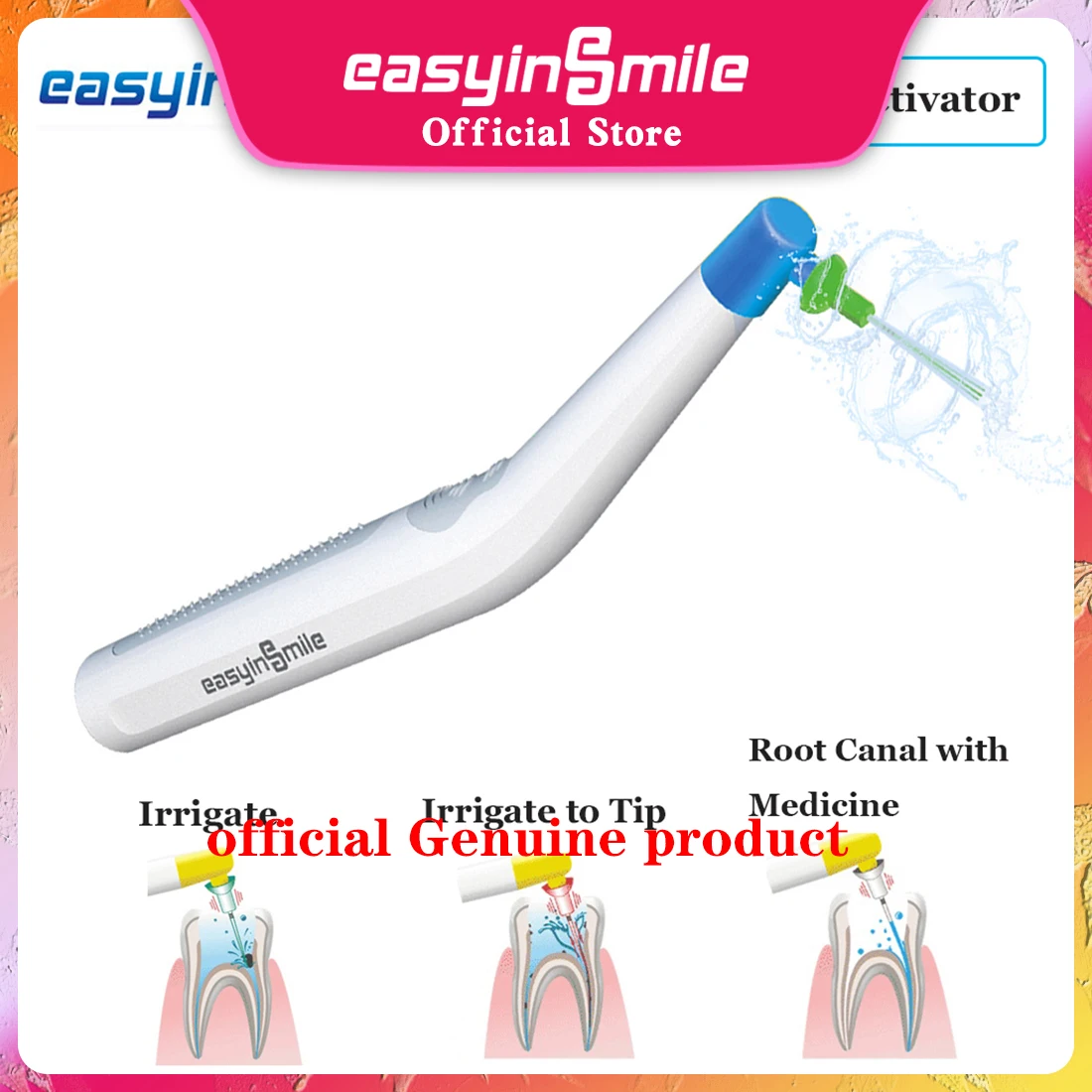 Root Canal Sonic Irrigator Activator EASYINSMILE 60 Endo Files Never ...