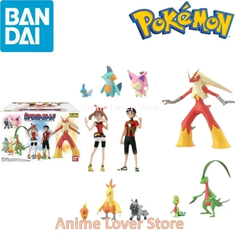 Bandai Original Scale World POKEMON Hoenn Region May Brendan Treecko ...