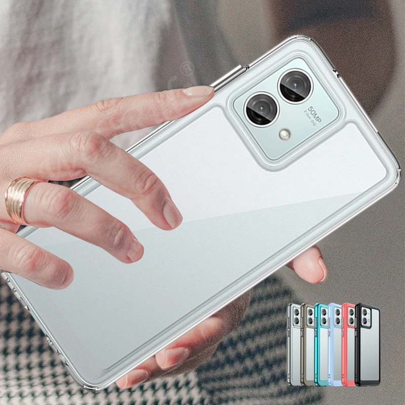 For-Moto-G84-Case-Cover-Moto-G84-Capas-Shockproof-Bumper-Back ...