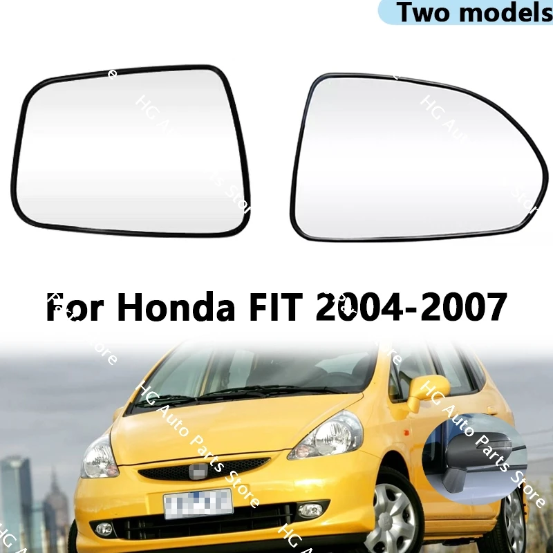 For-Honda-Fit-2004-2007-Car-Accessories-Outer-Rearviem-Side-Mirror-Lens ...