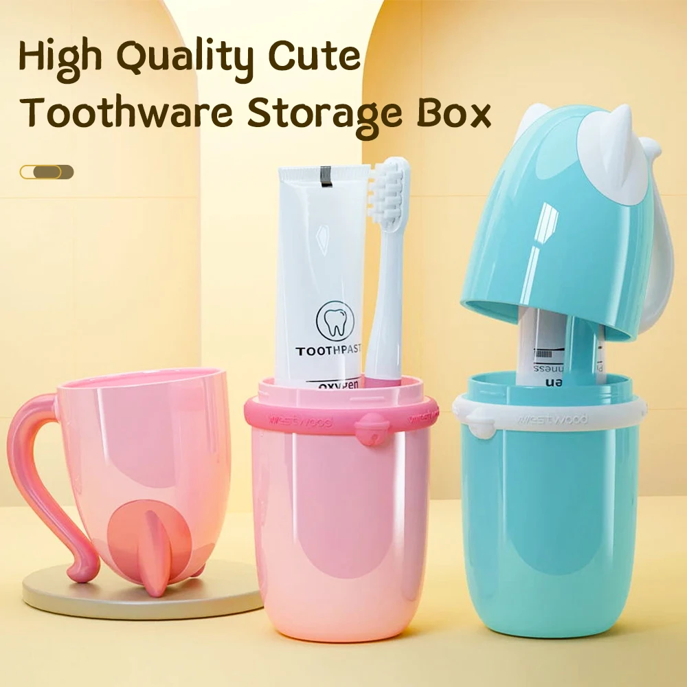 Bathroom Tumbler Cups In Bulk Toothbrush Travel Case Accessories Cover ...
