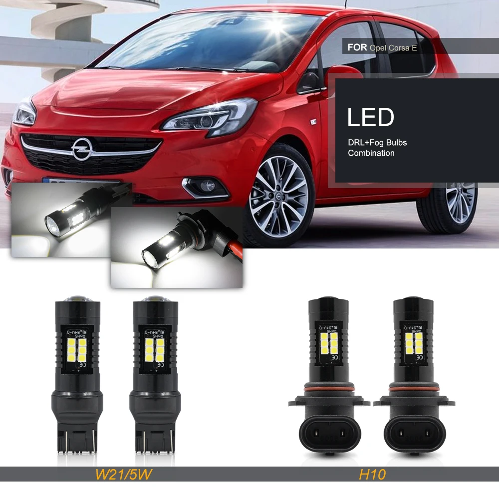For Opel Corsa E X15 Hatch 2014 2015 2016 2017 2018 2019 Canbus White ...