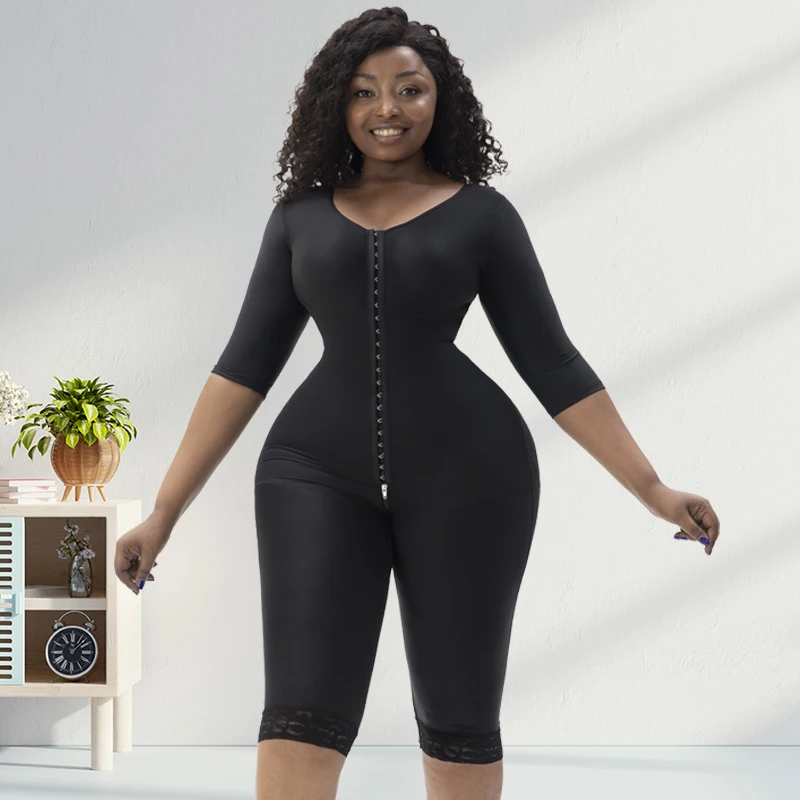 360-Full-Body-Lipo-Post-op-Recovery-Shapewear-Bodysuit-Thigh-And-Arm ...