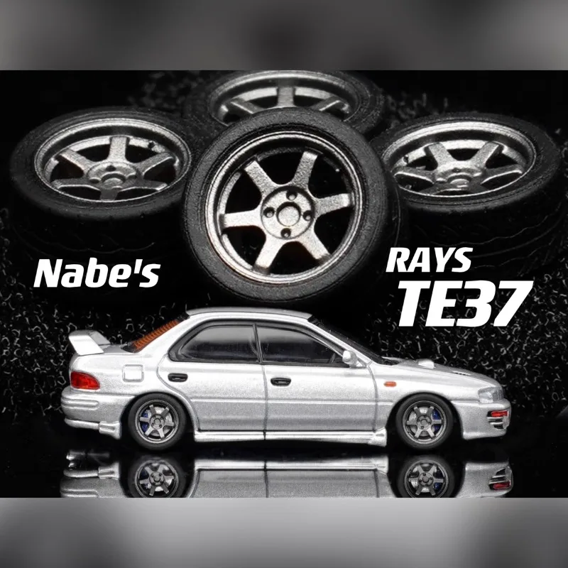 1-64-Nabes-Chika-Wheels-8-5mm-Rays-TE37-Sonic-or-Brake-Stance-Attitude ...