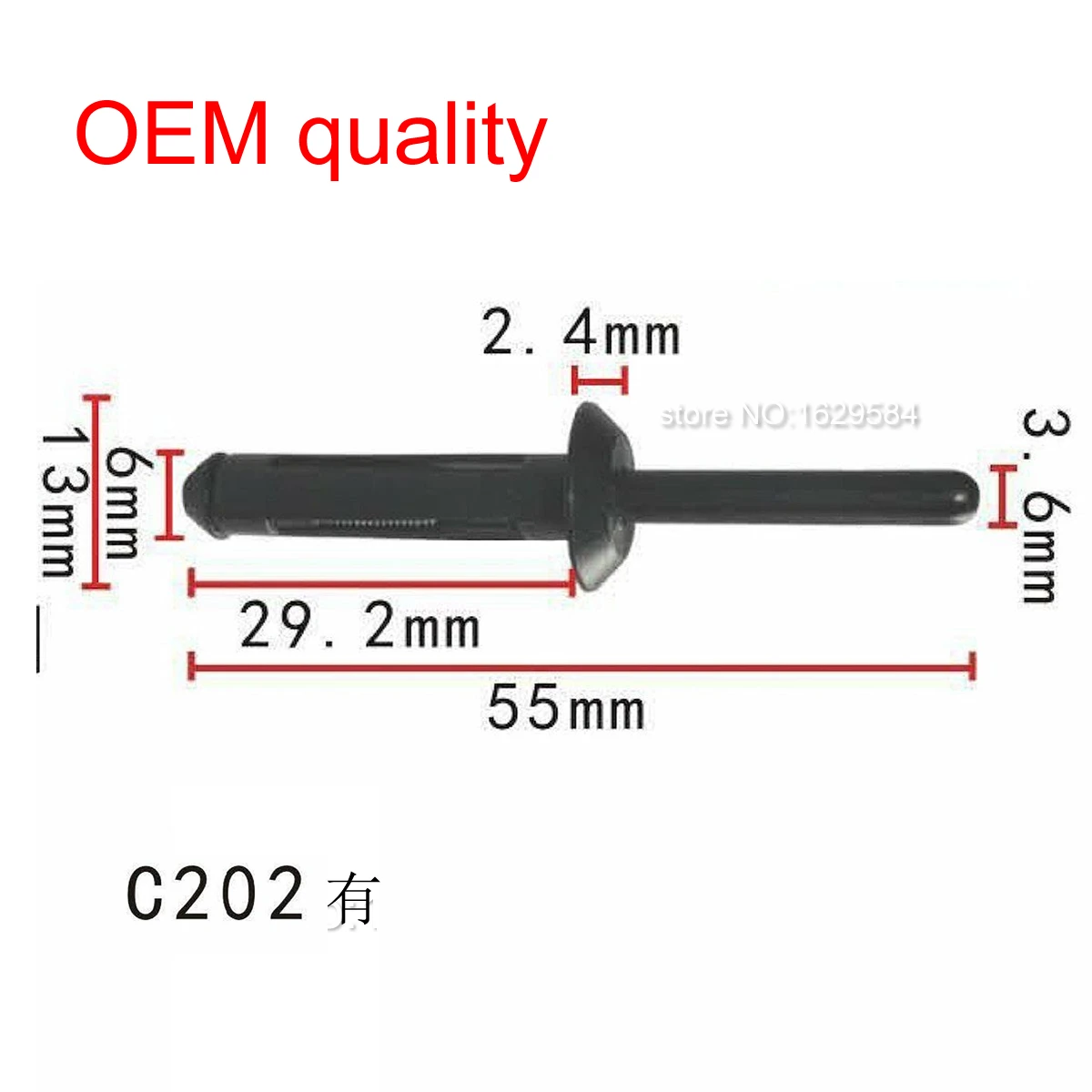 50-100x-OEM-quality-Blind-Rivert-for-BMW-GM-Ford-Chrysler-51118047458 ...