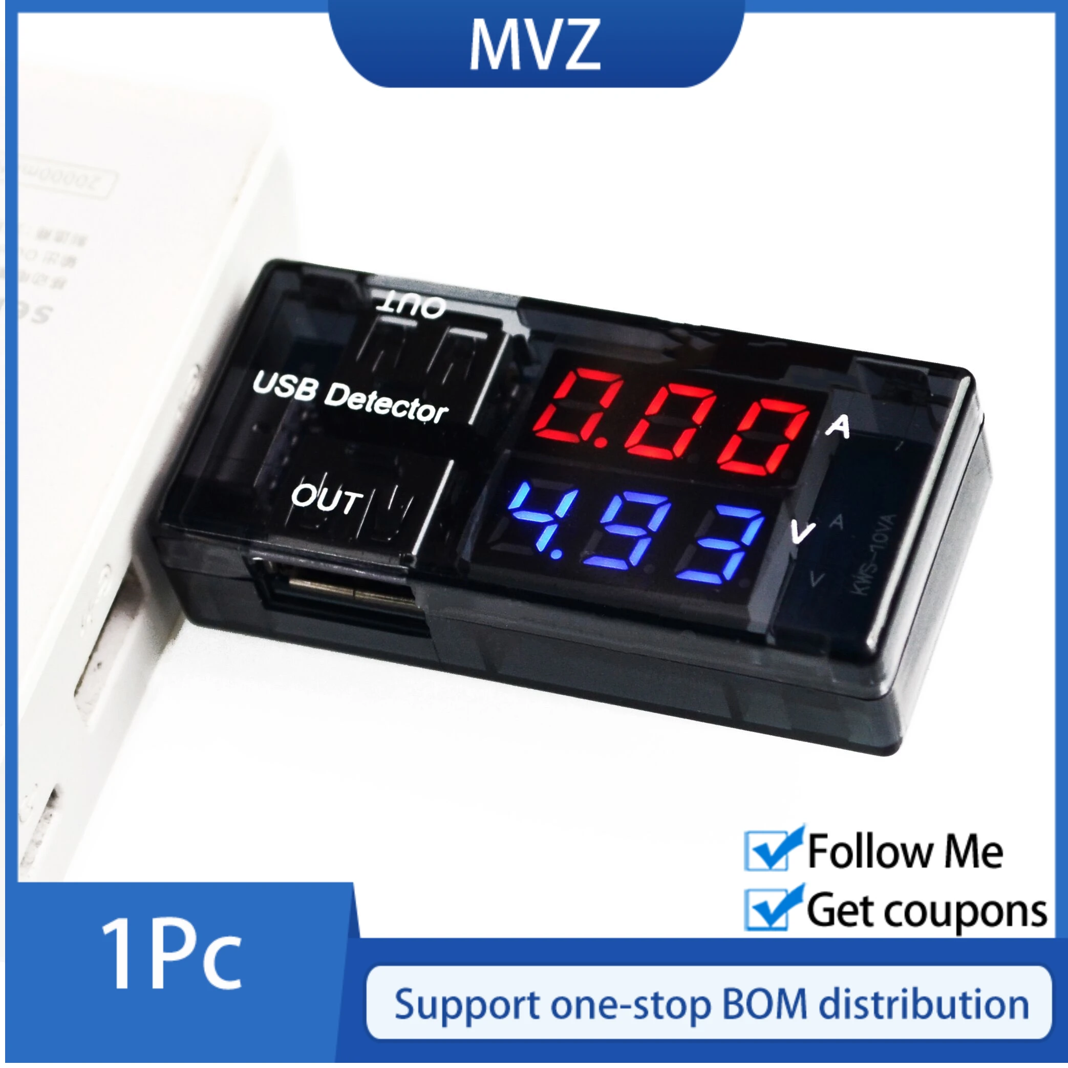 Usb Current Voltage Tester Meter Usb Voltage Ammeter Usb Detector ...