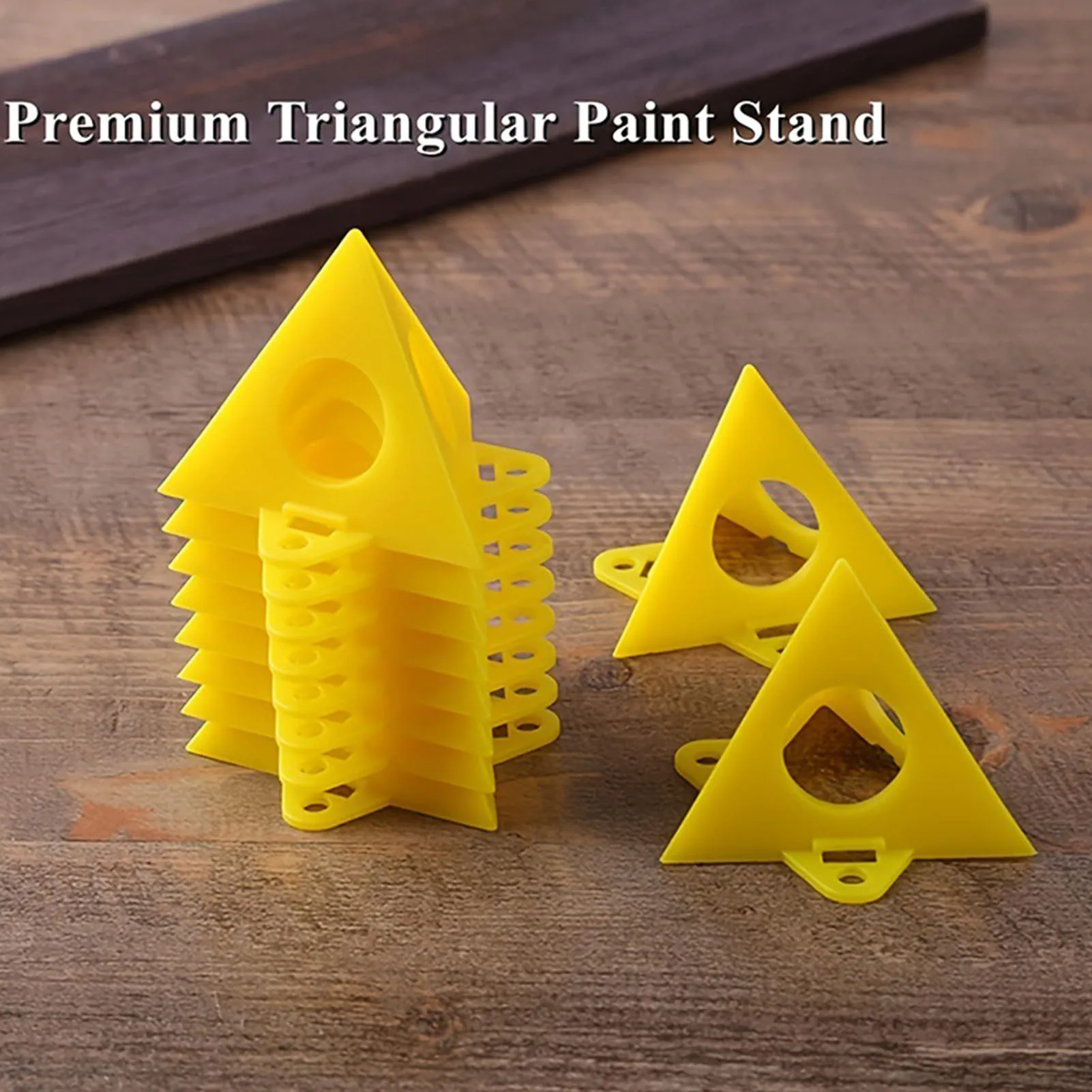 10PCS-Painters-Pyramid-Stand-ABS-Mini-Cone-Paint-Stand-For-Woodworking ...