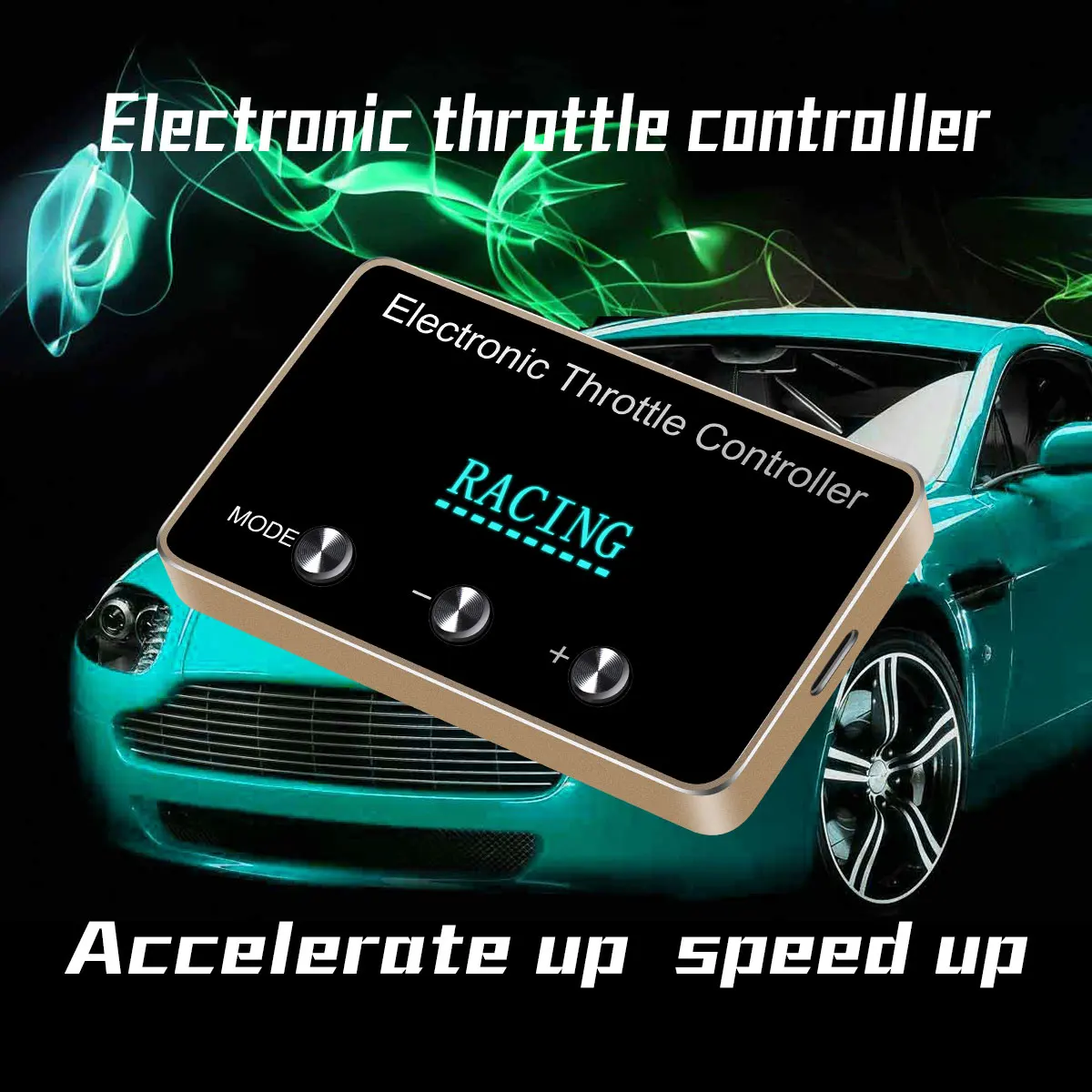 LCD-Electronic-Throttle-Controller-Sprint-Booster-Fuel-Pedal-Commander ...