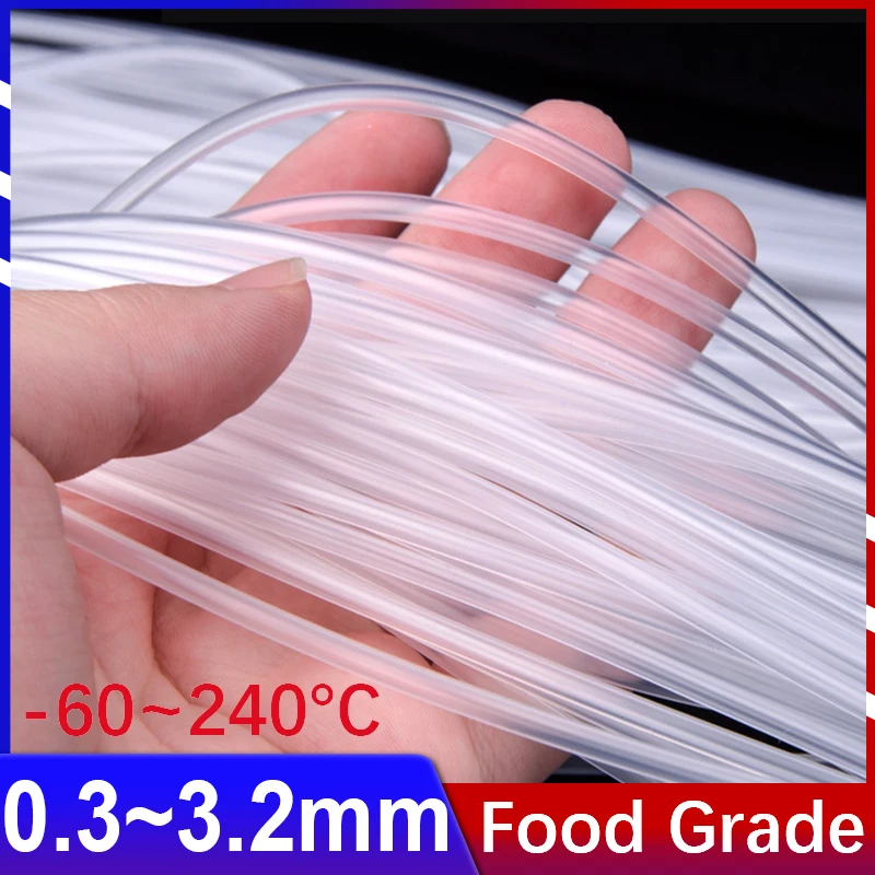 Small-Flexible-Pipe-Silicone-Tube-Hose-Transparent-Food-Grade-Tasteless ...