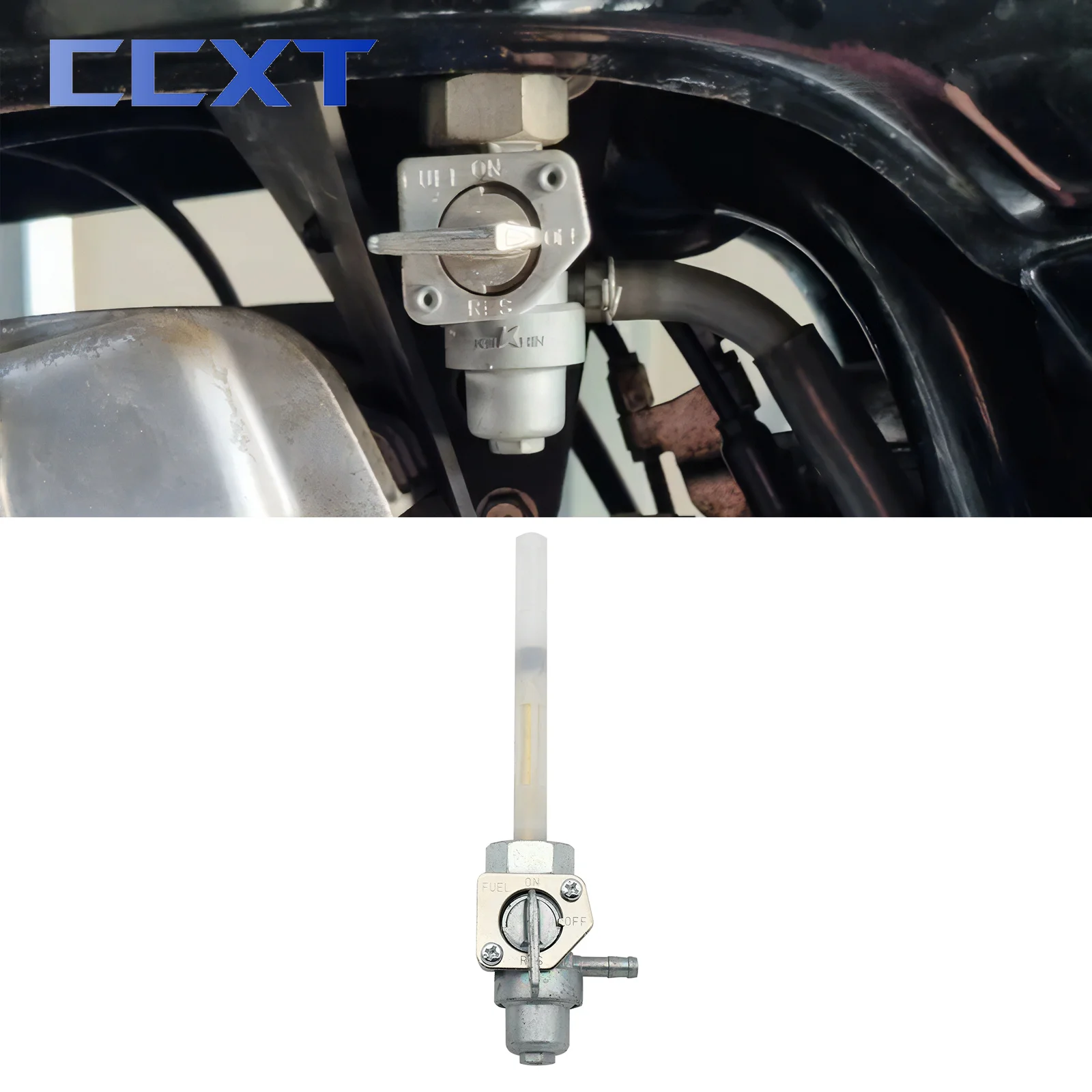 Motorcycle Petcock Fuel Tank Shut Valve 18mm For Honda CRF230L CRF230M ...