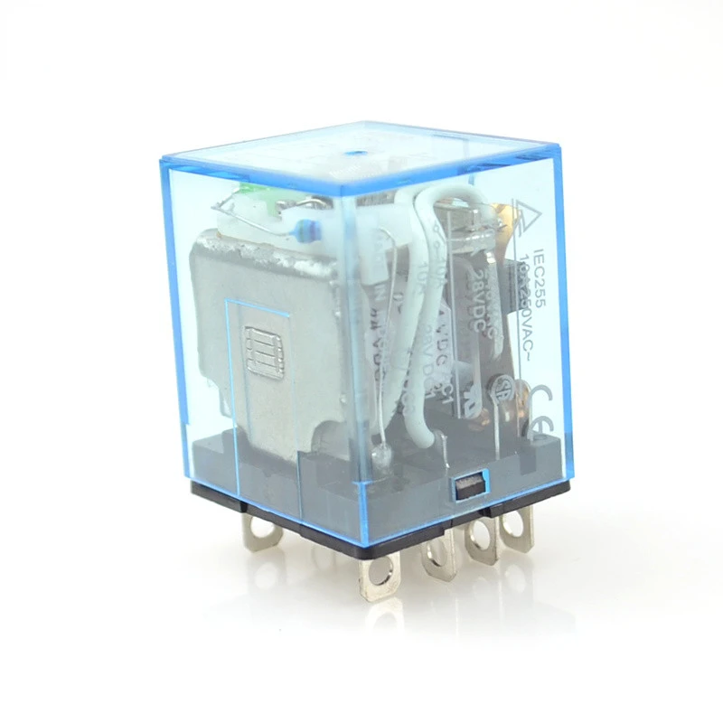 Relé intermedio LY3NJ, relé de potencia electromagnético pequeño, 11 ...
