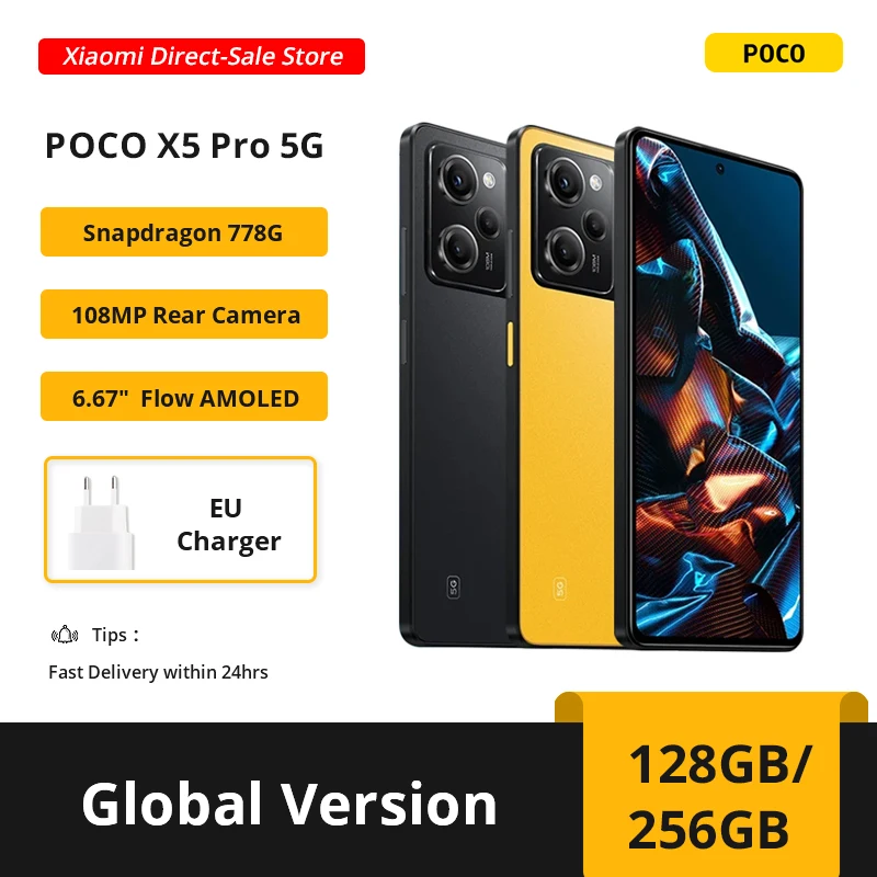 Global-Version-POCO-X5-Pro-5G-Smartphone-128GB-256GB-Snapdragon-778G ...