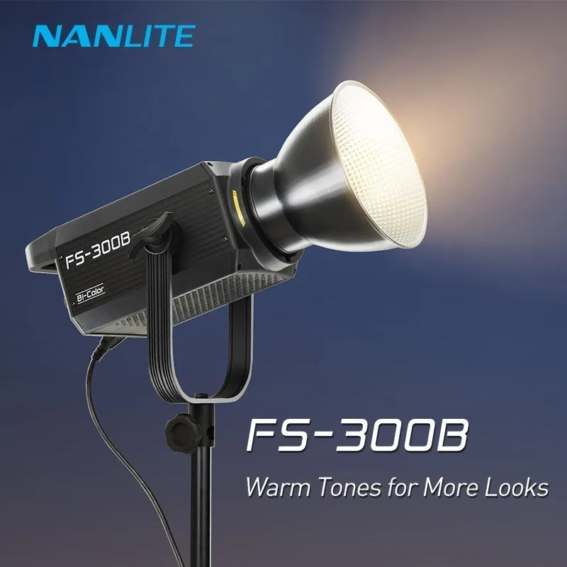 Nanlite-FS300B-FS-300B-LED-Bi-Color-Monolight-Temperature-LED-Film-and ...