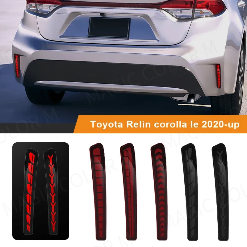 Car-Rear-Bumper-Reflector-3-in-1-Function-For-Toyota-Corolla-Altis-L-LE ...