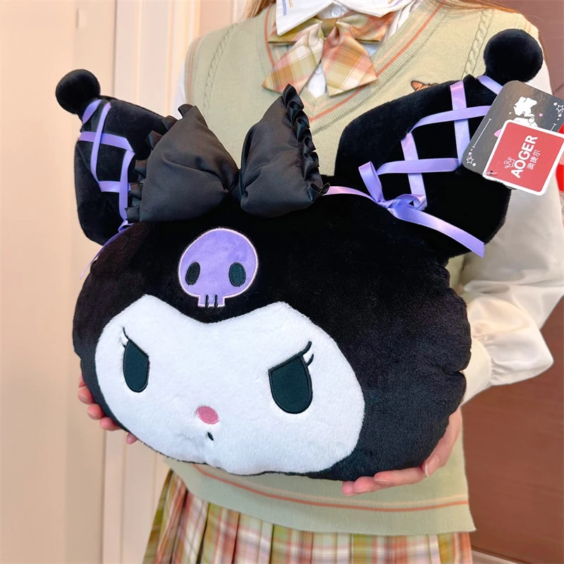 Kuromi muñeco de peluche de tamaño grande para niños y niñas, almohada ...