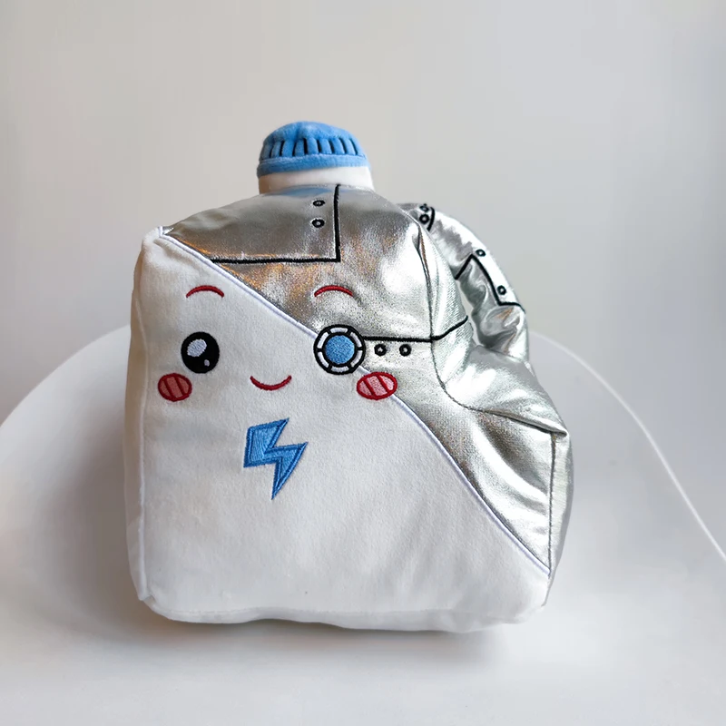 20-35cm 새로운 Lankybox 봉제 장난감 기계 시리즈 빛 Thicc 상어 사이보그 Boxy 사이보그 만화 로봇 인형 ...