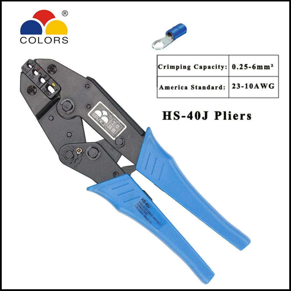 HS-40J-Tool-jaw-pliers-ratchet-crimping-plier-insulated-terminals-23 ...