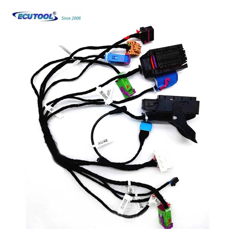 ECUTOOL For AUDI Test Platform Cable Adapter ECU Bench for A4 A6 A7 A8 ...