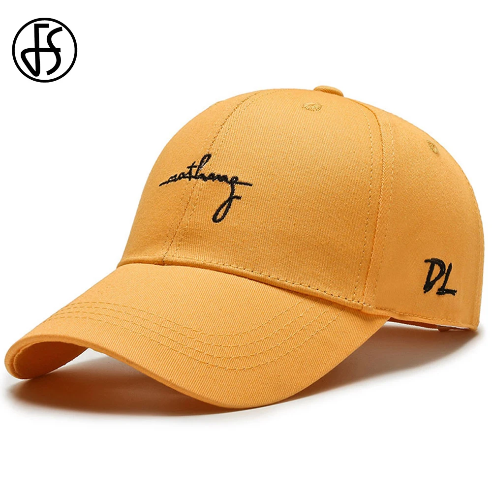 FS-Khaki-Yellow-Luxury-Brand-Baseball-Caps-For-Men-Women-Letter ...