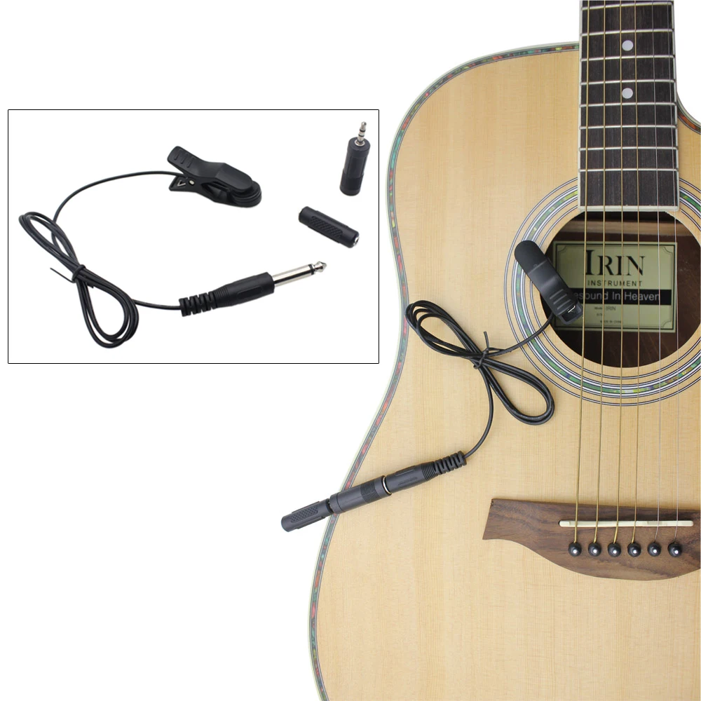 Clip-on-Sound-Pickup-Universal-Microphone-Acoustic-Electric-Guitar ...