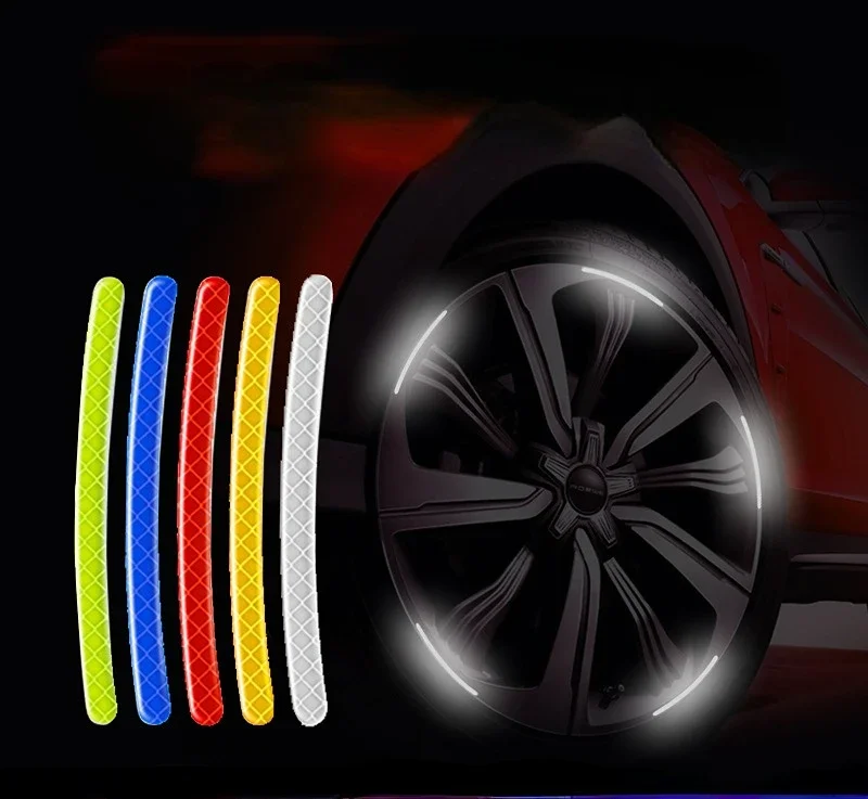 20pcs-Reflective-Stickers-Car-Wheel-Tire-Rims-Sticker-Tape-Decals-for ...