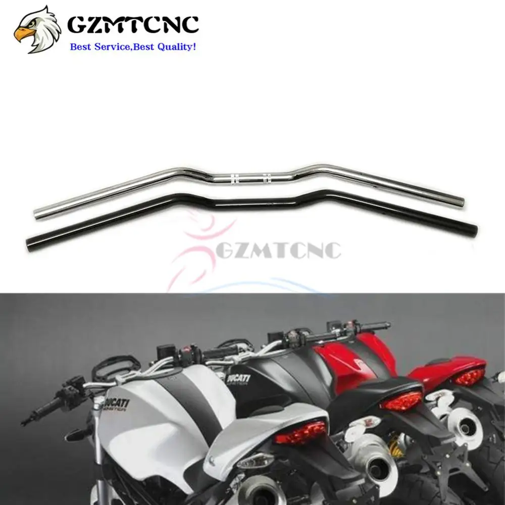 7-8-22MM-Motorcycle-Handlebars-Drag-Bars-Wheel-29-5-for-Ducati-Monster ...