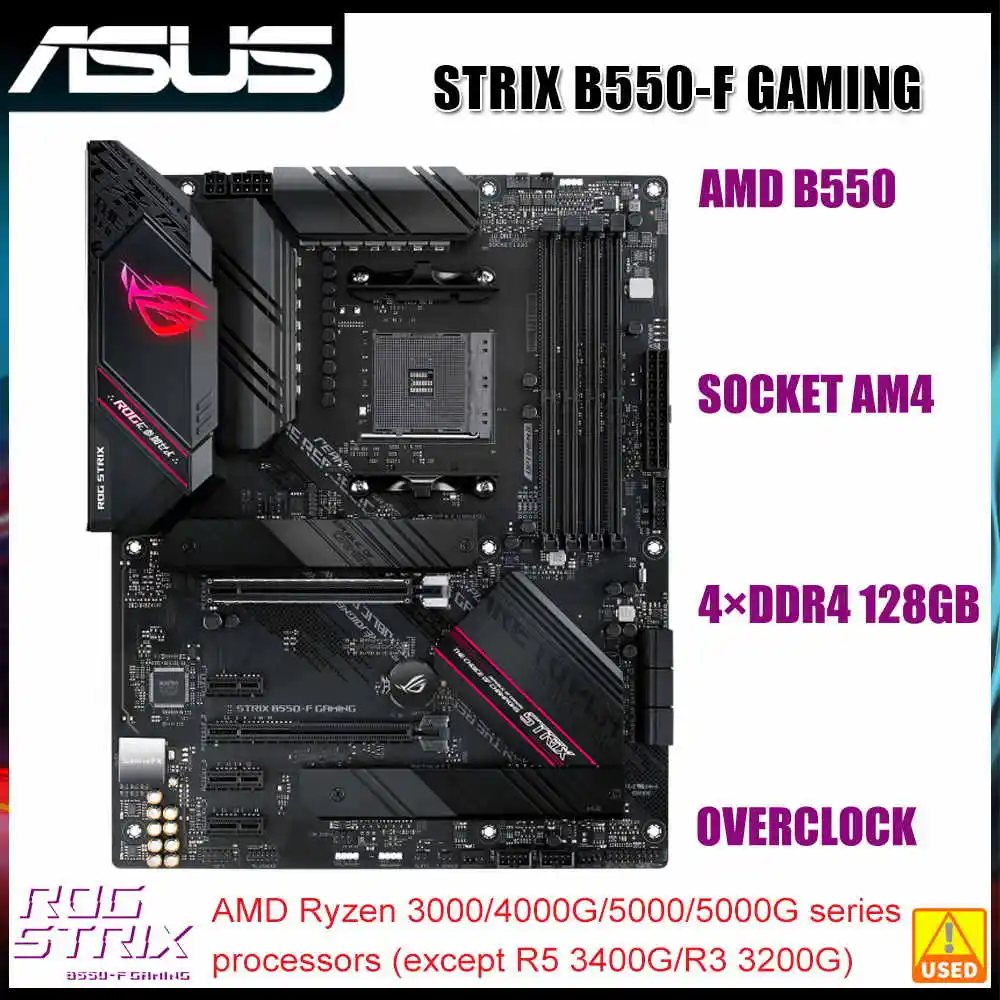Placa-m-e-B550-ASUS-ROG-STRIX-B550-F-GAMING-soquete-AM4-4-DDR4-128GBPCI ...