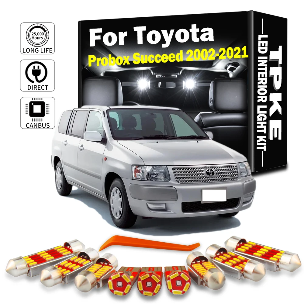 TPKE-LED-Interior-Map-Dome-Light-Kit-For-Toyota-Probox-Succeed-2002 ...