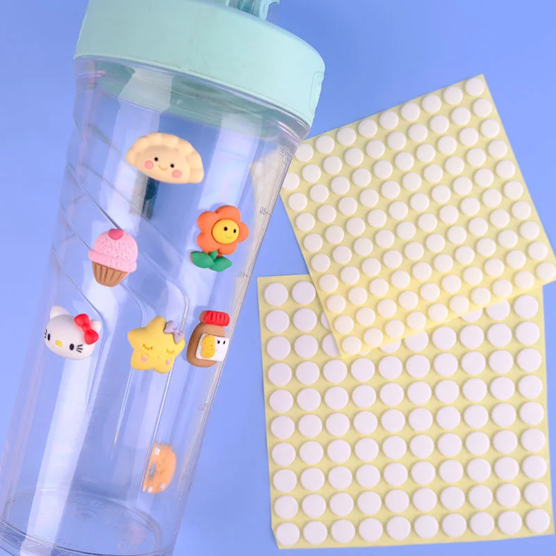 Transparent-Round-Nano-Double-sided-Adhesive-Ornaments-Cloth-Patch ...