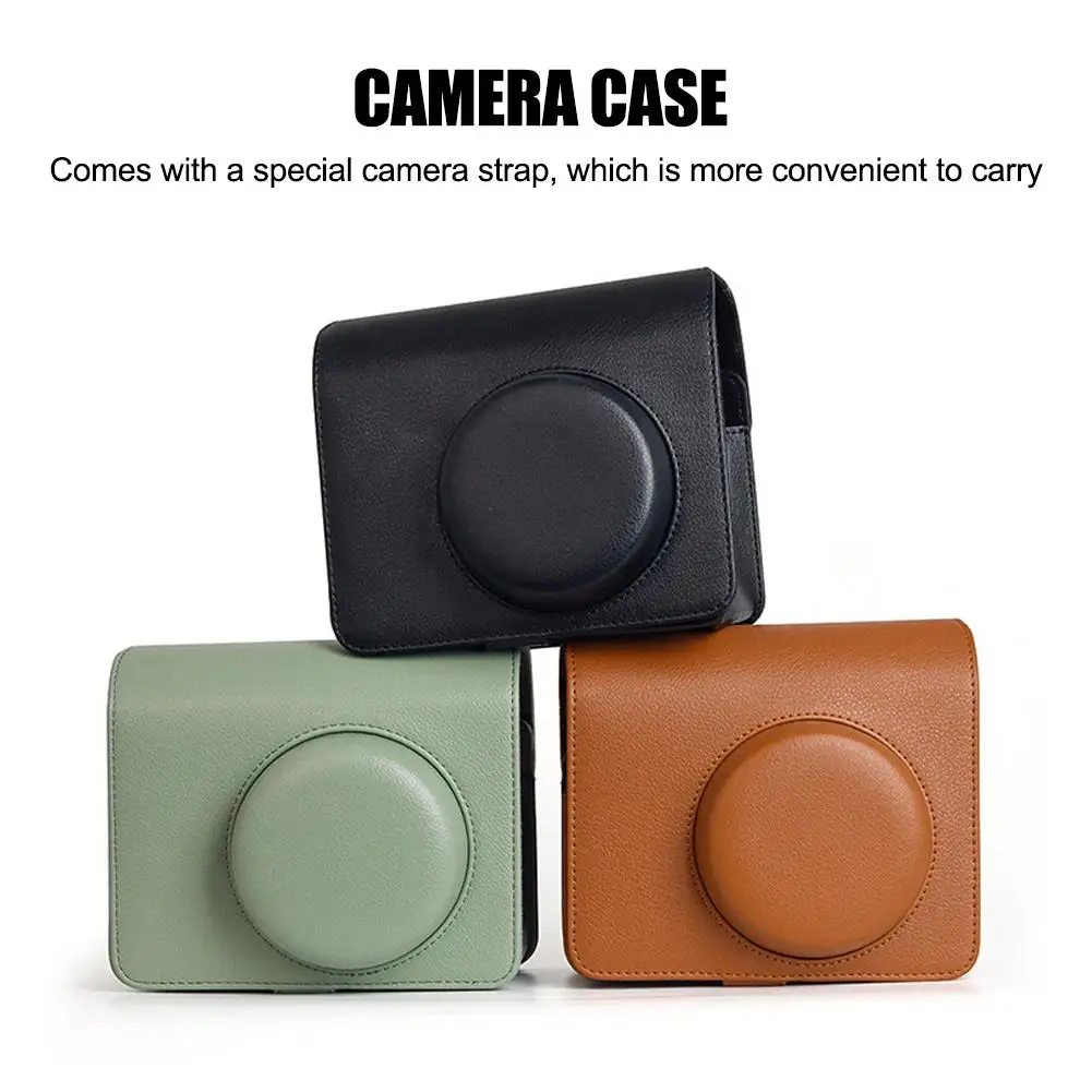 For-Instax-Wide-400-Camera-Storage-Bag-Retro-Leather-With-Bag-Shoulder ...