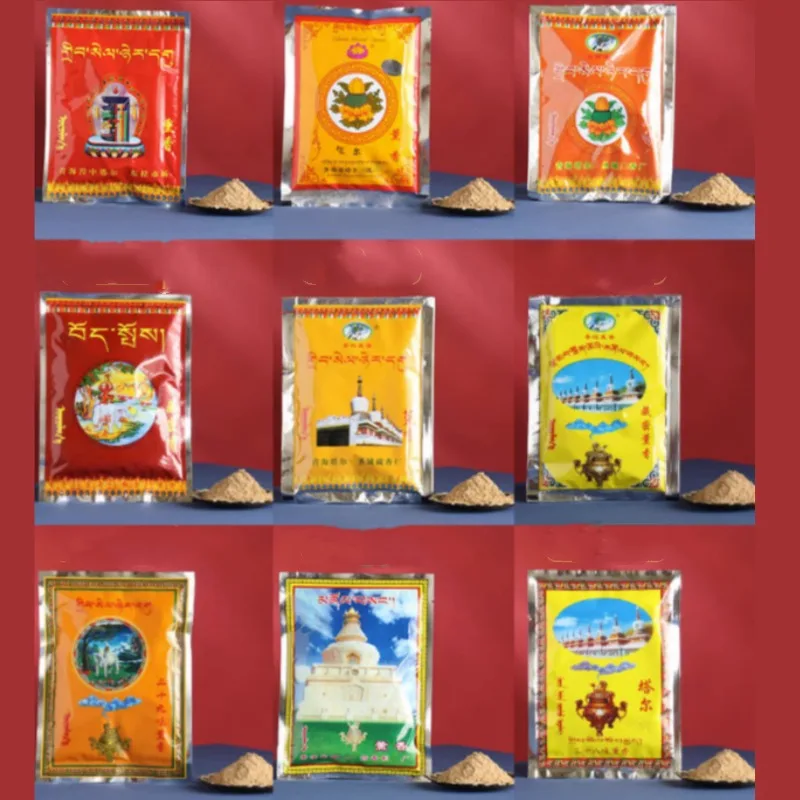 Natural Tibetan Incense Powder Family Indoor Temple Smoke for Fire for ...